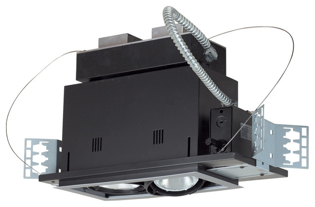 Mgmh3070-2Ewb 2-Light Double Gimbal Recessed Metal Halide Fixture ...