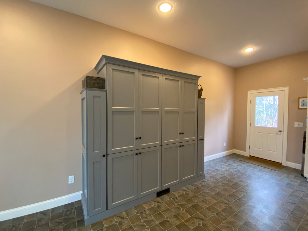 Ironing Board Built In Cabinets - Traditional - Laundry Room - Boston ...