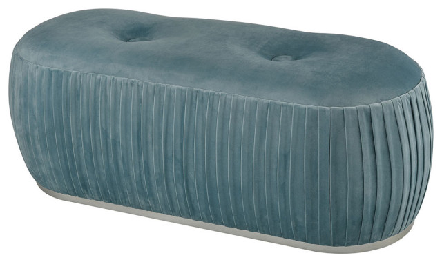 ELK Home 3169-069 Bonnie Blue Double Bench - Contemporary - Upholstered ...