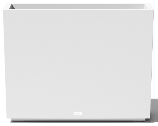 Veradek Block Series Span Planter, Medium - Transitional - Outdoor Pots And Planters - by ...