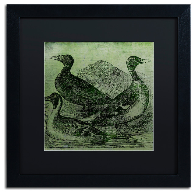 Color Bakery 'Mallards' Art, 16"x16" - Contemporary - Prints And ...