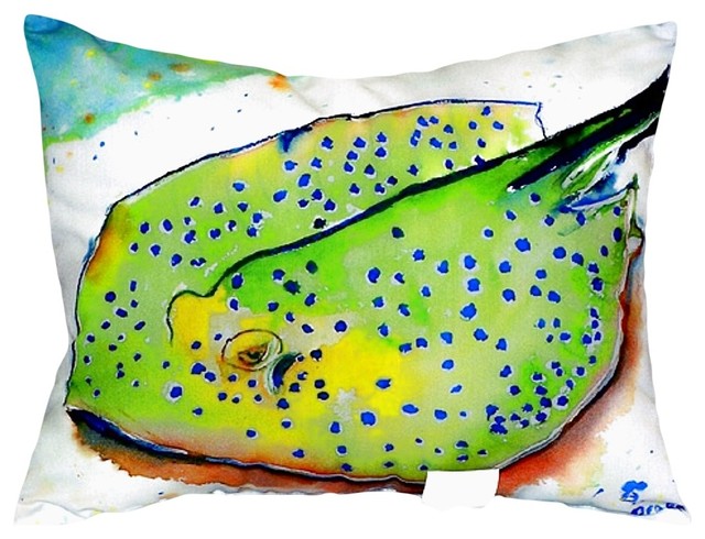 Stingray No Cord Pillow - Set of Two 16x20, 16 inches x 20 inches ...