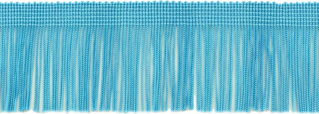 Chainette Fringe Trim, Color# 04 - Turquoise Blue [11 Yards], 2 ...