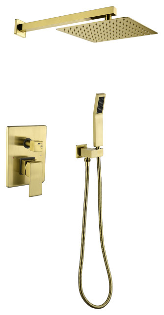 Pressure Balanced Complete Shower System With Rough-In Valve ...