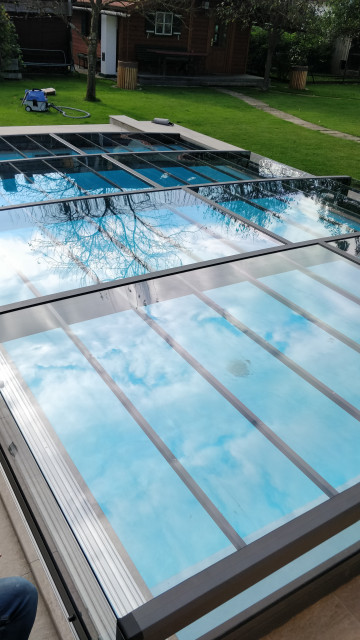 Salzwasserpool 6x4,5x1,5m mit HKR Wärmepumpe und - Klassisch - Pools ...