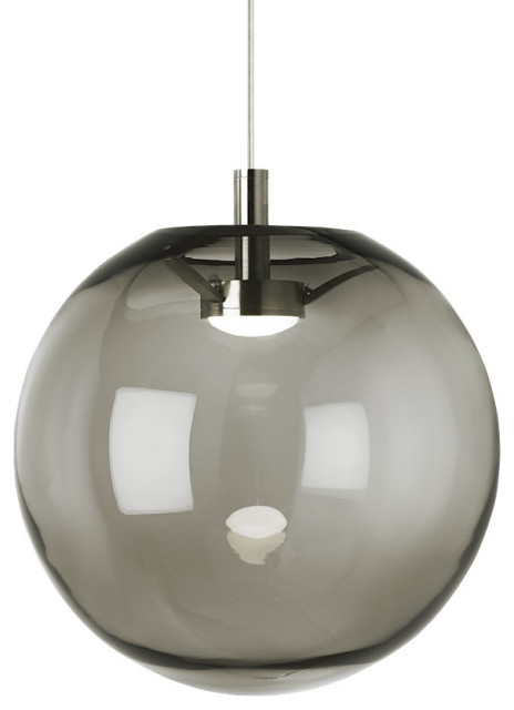 Tech Lighting TD Palona Pendant, Smoke/Satin Nickel LED927, 700TDPLNPKS ...