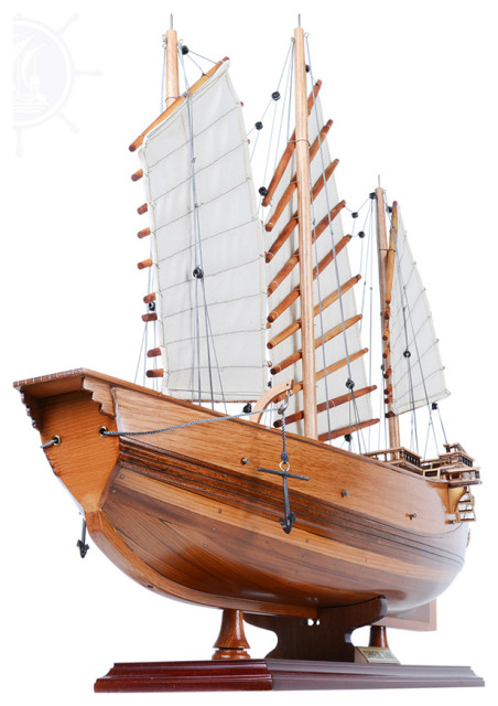 Chinese Junk Wooden model - Beach Style - Decorative Objects And ...
