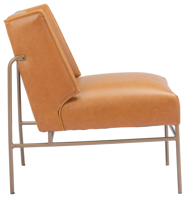 Atlanta Accent Chair Brown - Contemporary - Armchairs And Accent Chairs ...