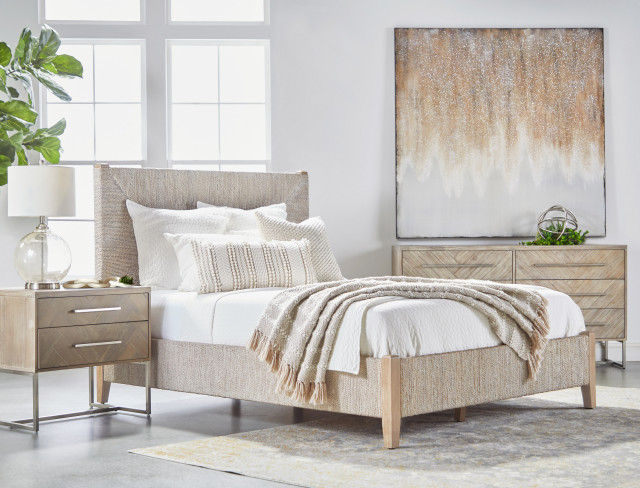 Malay Cal King Bed - Beach Style - Panel Beds - by Essentials for ...