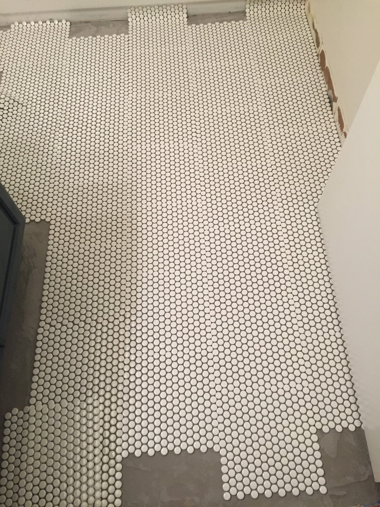 Penny tile layout