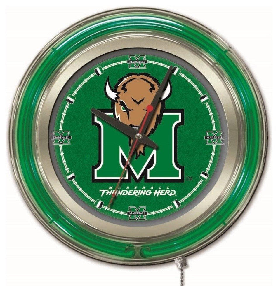 Marshall Neon Clock - Southwestern - Wall Clocks - by Holland Bar Stool ...