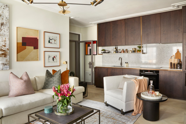 Phillimore Court - Contemporary - Living Room - London - by Tracy ...