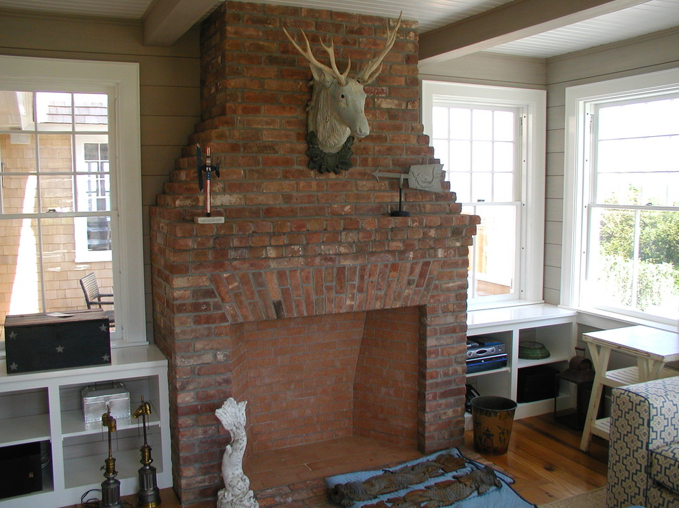 Brick w/jack arch - Boston - by Jas Mauser Masonry Const. | Houzz
