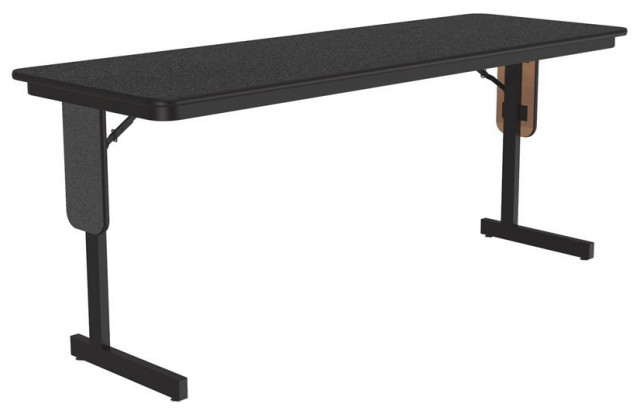 Correll 3/4" High Pressure Folding Seminar Table with Panel Leg in ...