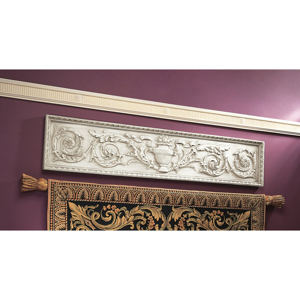 Horizontal San Galgano Wall Pediment - Mediterranean - Wall Accents ...