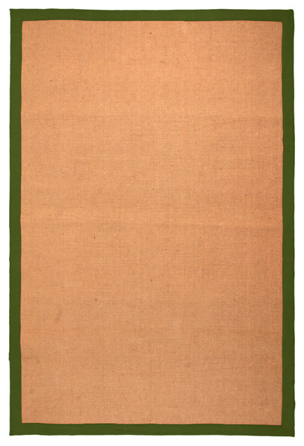 Natural Fig Jute Area Rug Collection, 2 ft. x 3 ft. - Beach Style ...