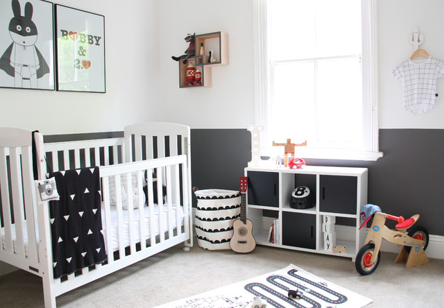 Room of the Day: High Contrast for a Toddler’s Room