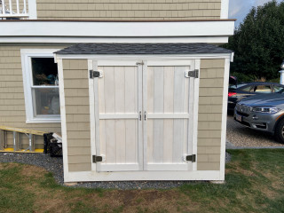 Custom Storage Shed - Beach Style - Shed - Boston - by Justin Savas ...