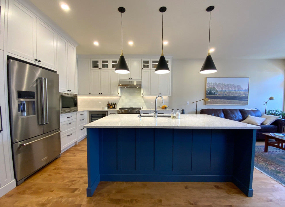 Parkhill Modern Farmhouse Kitchen - Transitional - Kitchen - Calgary ...