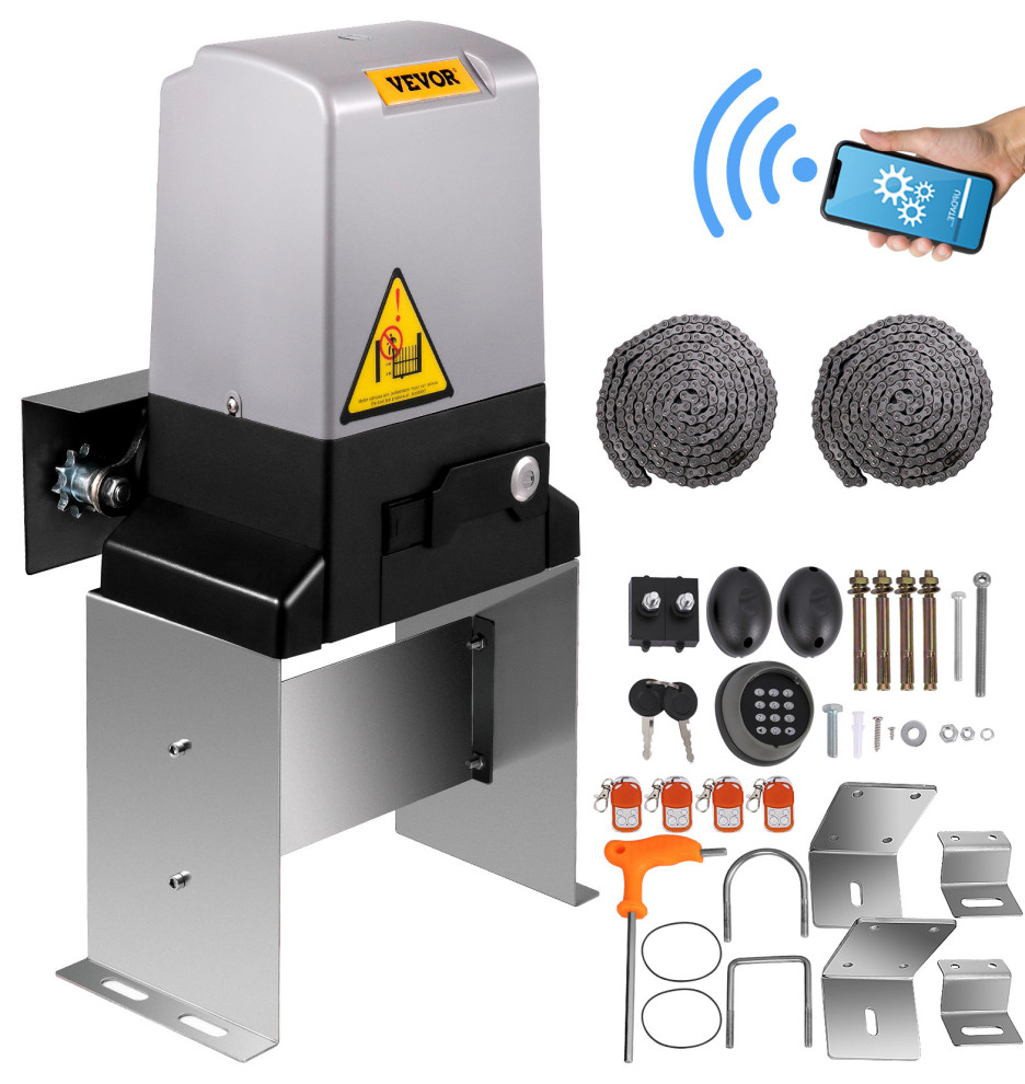 Vevor Sliding Gate Opener 3300 Lbs Automatic Sliding Gate ...
