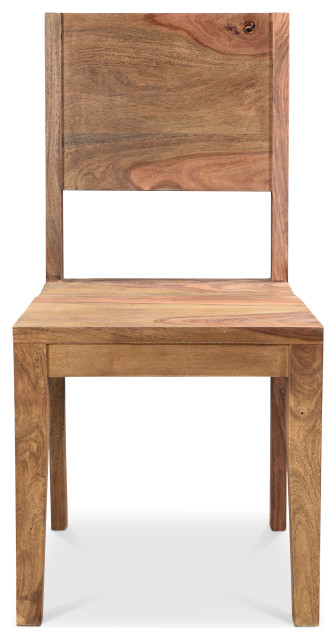 Raven Sheesham Wood Chair - set of 2 - Rustic - Dining Chairs - by ...