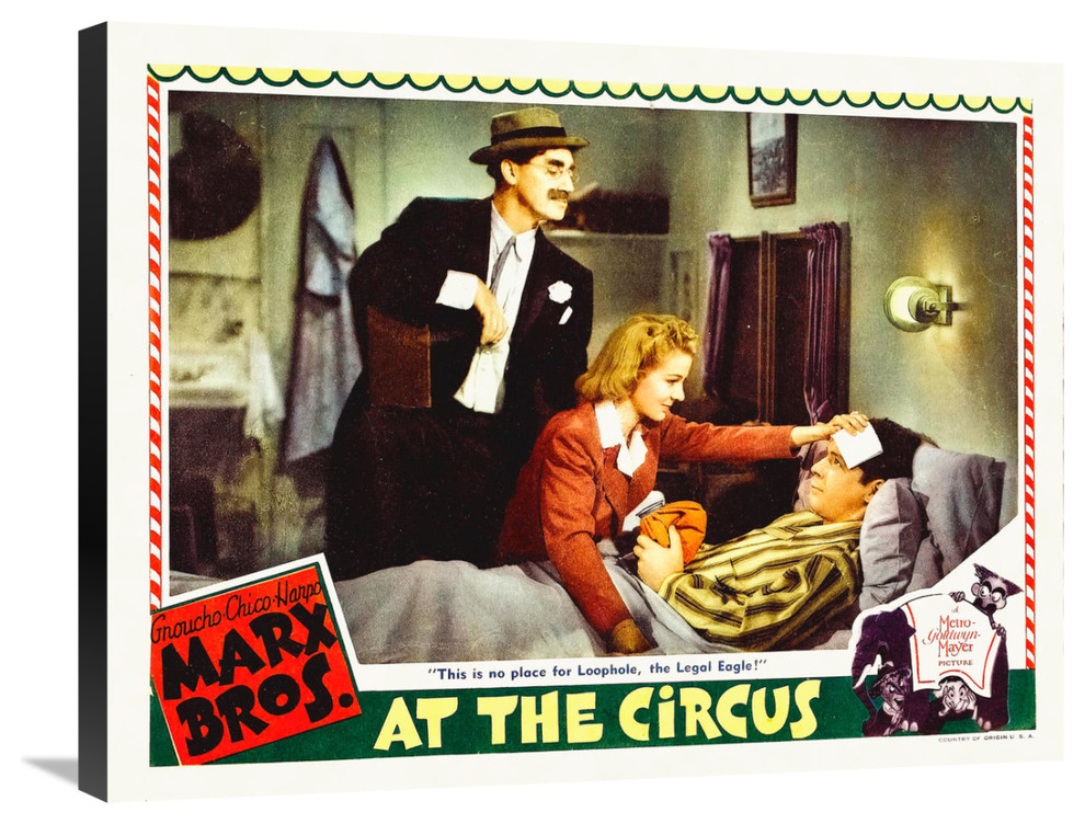 "Marx Brothers - At the Circus 04" Canvas by Hollywood Photo Archive ...