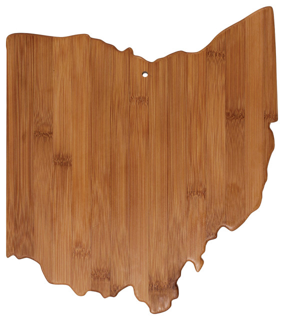Totally Bamboo Bamboo Ohio Serving Board - Contemporary - Cutting ...