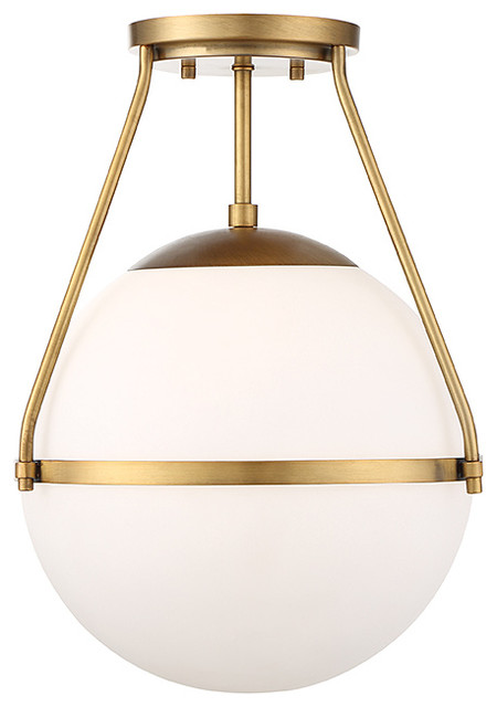 Beautiful Things Lighting Costiero 1 Light Semi Flush 42002 ...