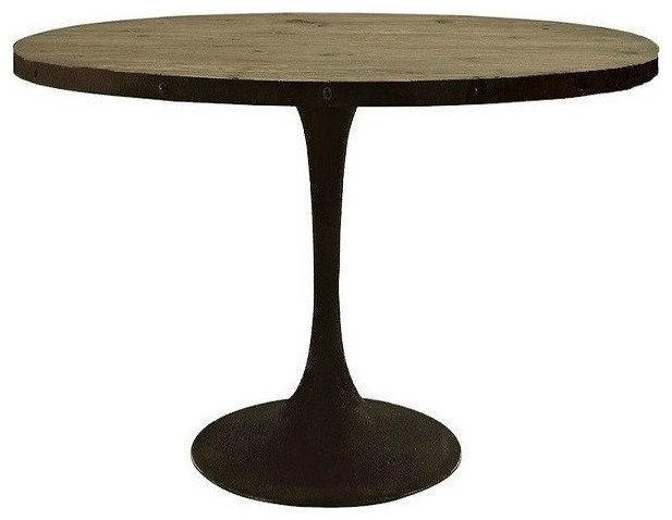 Morris Round Dining Table - Industrial - Dining Tables - by ...
