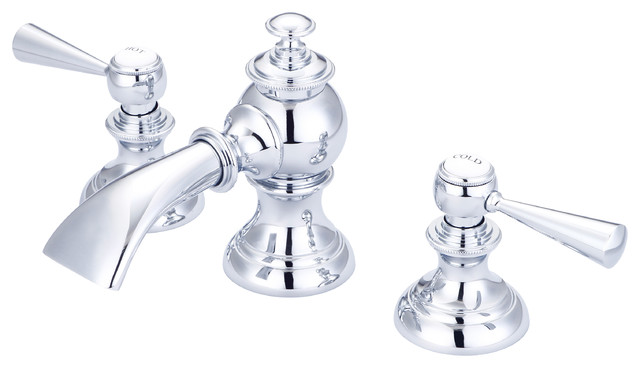 Water Creation Modern Classic Widespread Lavatory Faucet With Pop-Up ...