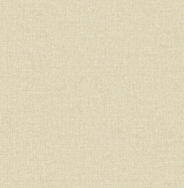 Eunice Brown Linen Wallpaper, Bolt - Transitional - Wallpaper - by ...