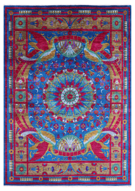 William Morris Handmade Wool Rug 9' 1" X 12' 5" Q7848, 9' 1" X 12' 5 ...