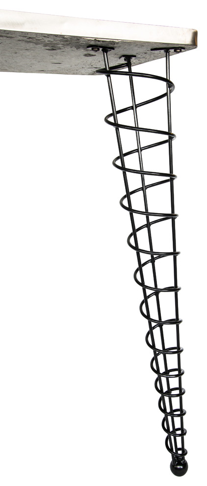 Modern Table Leg, 34 inch height, Single Leg - Modern - Side Tables And ...