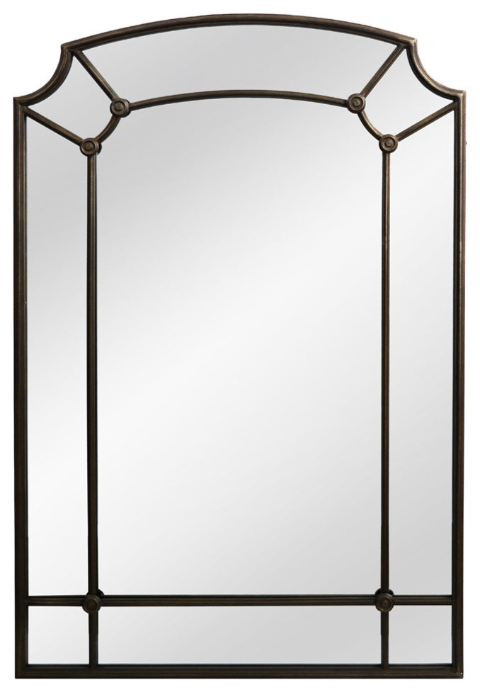 Cast Iron Classic Wall Mirror - Traditional - Wall Mirrors - by ...