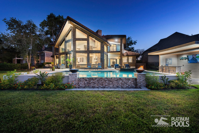 The Resnick Family Oasis - Contemporain - Piscine - Houston - par ...
