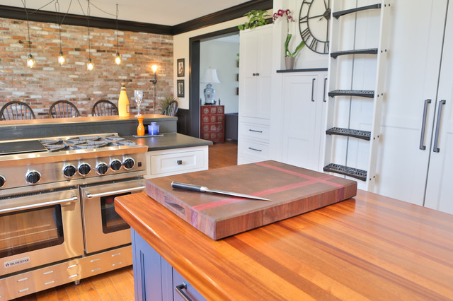 Ultimate Chef Kitchen - Farmhouse - Kitchen - New York - by Two Chefs ...