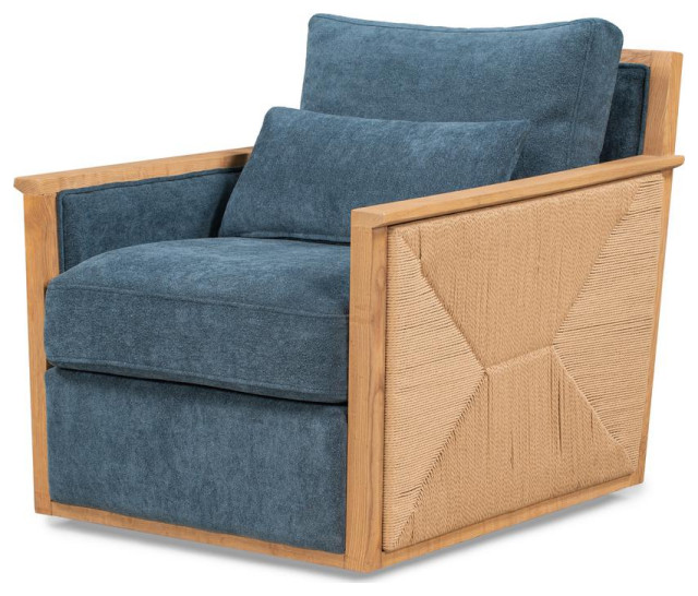 Archie Queen Wood Headboard - Beach Style - Armchairs And Accent Chairs ...