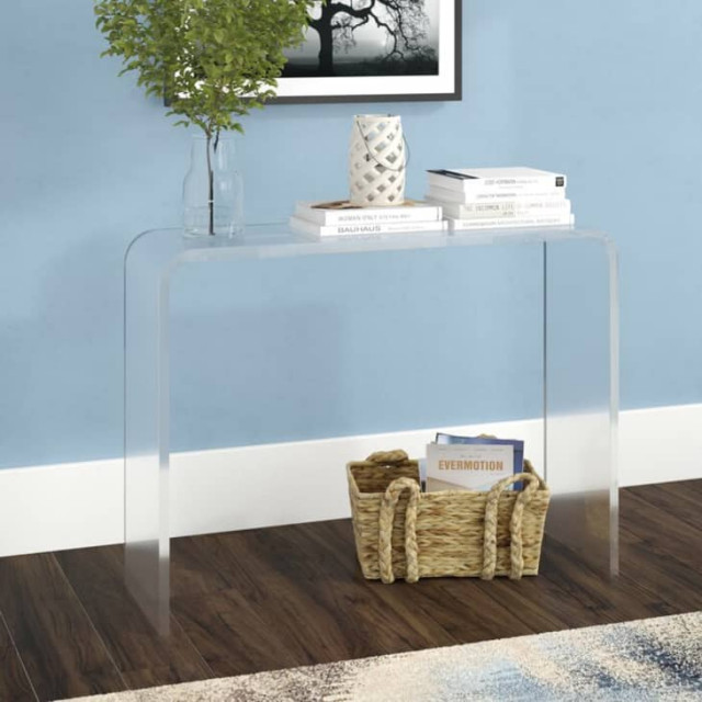Acrylic Medium Console Table - Contemporary - Console Tables - by ...