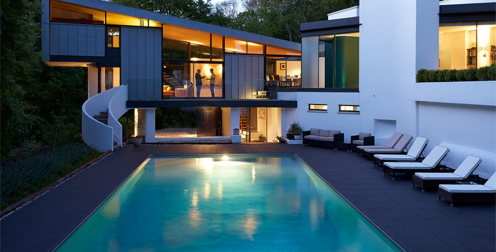 TREE TOP HOUSE DEVON - Modern - Devon - by Jam Interiors Group Devon ...