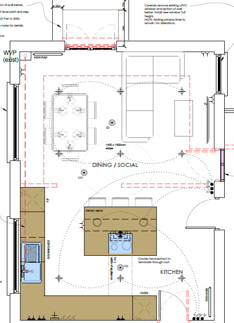 New open plan kitchen / snug / diner layout | Houzz UK