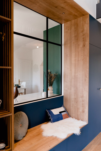 Aménagement optimisé d'une entrée - Entrance - Nantes - by Atelier ...