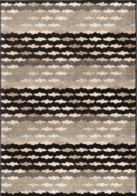 Orian Rugs, Stripes Stripes Eureka, Gray, Area Rug, 5'3"x7'6", 4315 ...