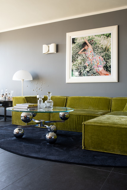 Zeitreise in die 70er: Ein Apartment mit Elbeblick in Hamburg