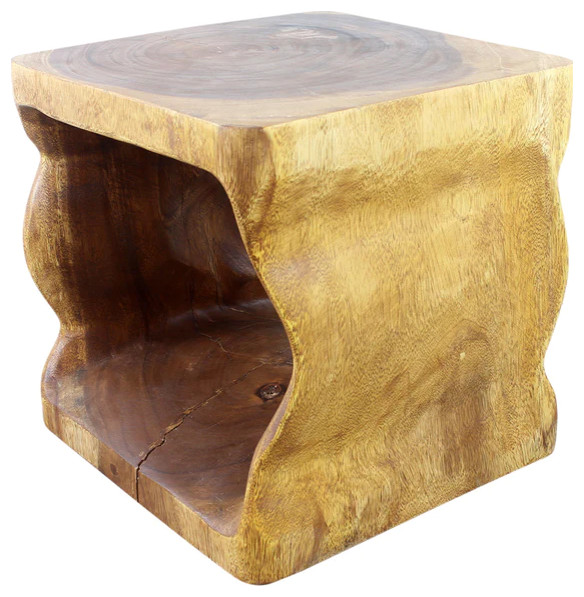 Natural Cube - Rustic - Side Tables And End Tables - by Strata ...
