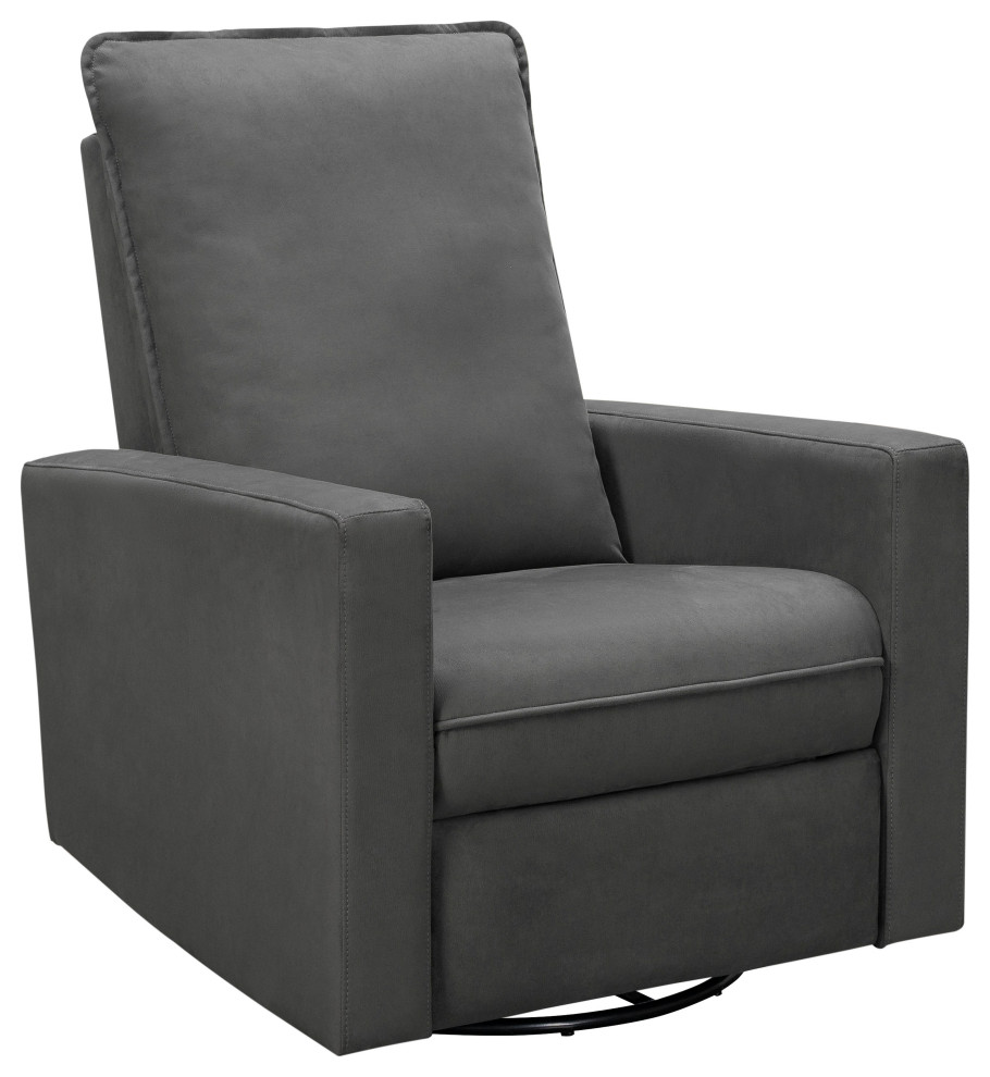 Reagan Power Swivel Glider Recline - Transitional - Recliner Chairs ...