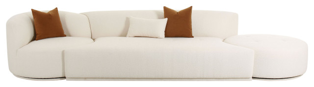 Fickle Chaise Modular Sofa - Transitional - Sectional Sofas - by TOV ...