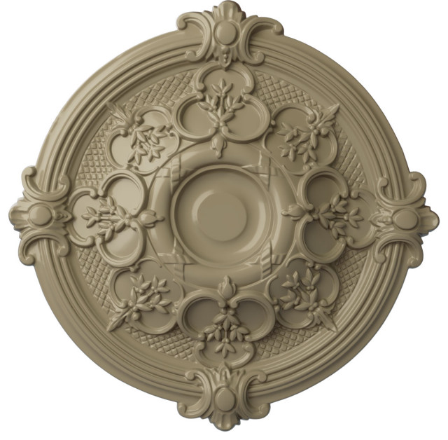 17 3/8"OD x 1 3/4"P Hamilton Ceiling Medallion (Fits Canopies up to 3 3 ...