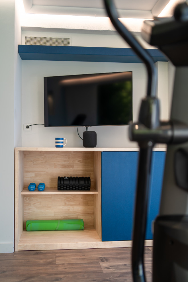 Création d'une salle de musculation et d'un espace de musique - Home ...