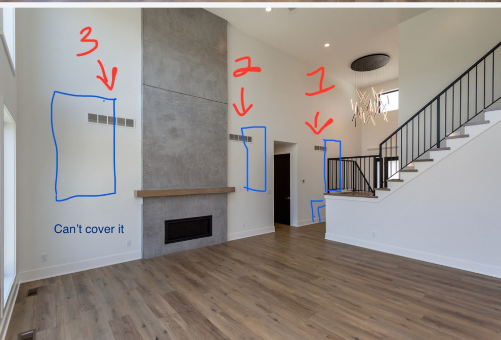 Return Air Duct placement 2 story great room DESIGN DILEMMA! | Houzz Forum