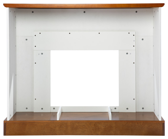 Naomi Industrial Base Electric Fireplace - Transitional - Indoor ...